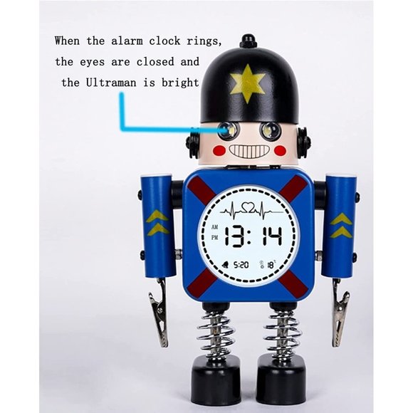 Unbranded | Other | Toy Soldier Blue Alarm Clock When Alarm Goes Off ...